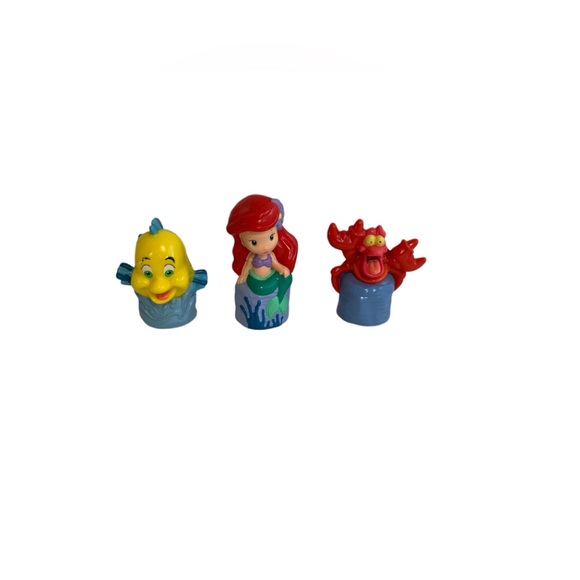 Toys | Mega Bloks Disney The Little Mermaid Ariel Sebastian Flounder ...